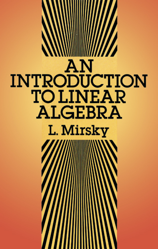 Introduction to Linear Algebra and Differential Equations - Dover Books