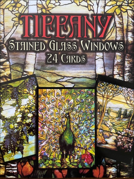 Tiffany Windows Stained Glass Pattern Book - Dover Books