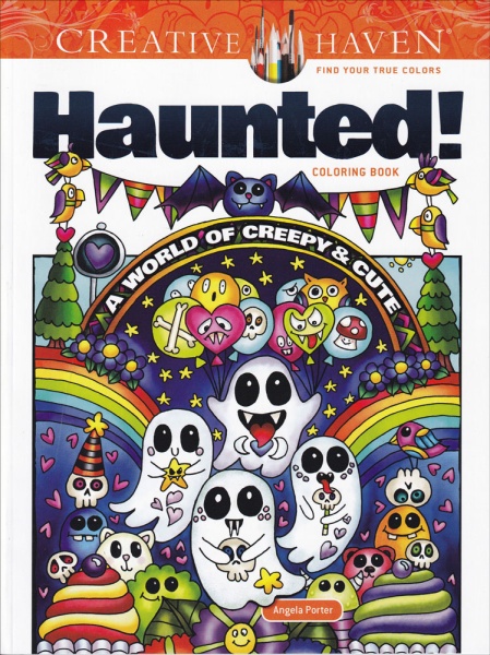 Creepy & Crafty Coloring Book - Dover Books