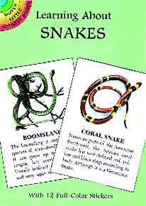 Learning About Snakes - Dover Books