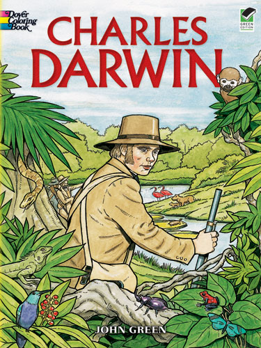 Charles Darwin Coloring Book - Dover Books