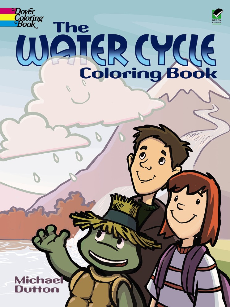 Water Cycle Coloring Book - Dover Books