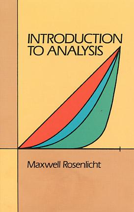 Introduction to Analysis - Dover Books