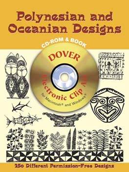 Polynesian and Oceanian Designs CD-ROM and Book - Dover Books