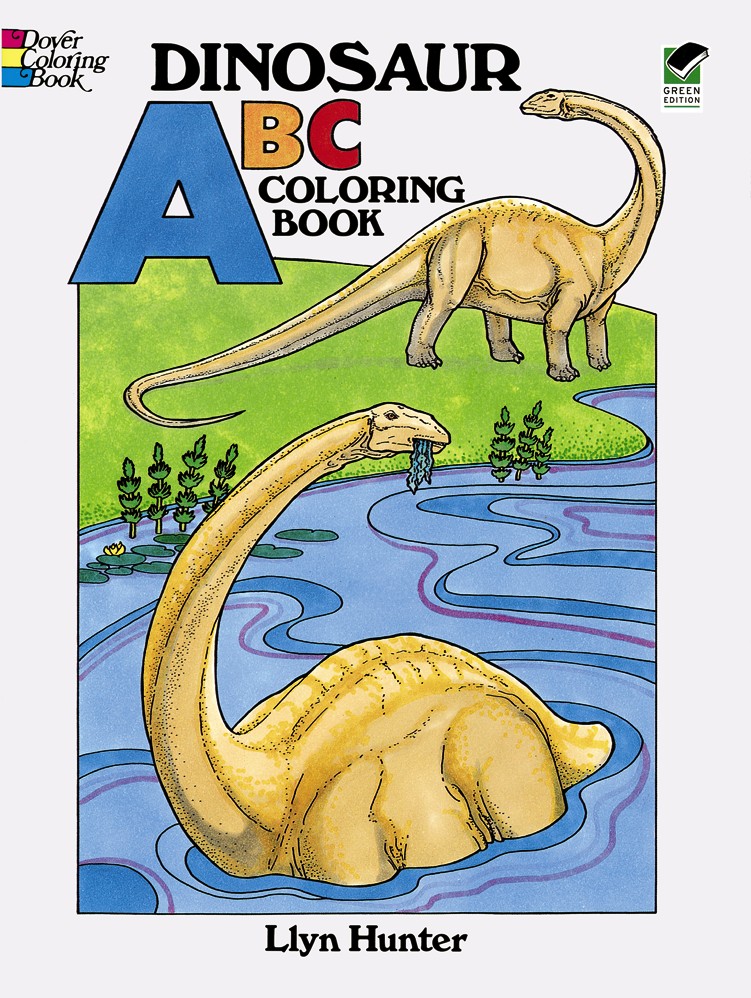 Dinosaur ABC Coloring Book - Dover Books