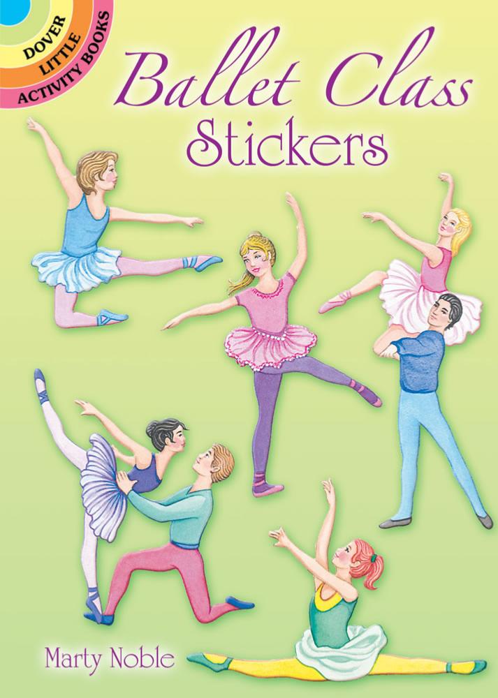Ballet Class Stickers - Dover Books