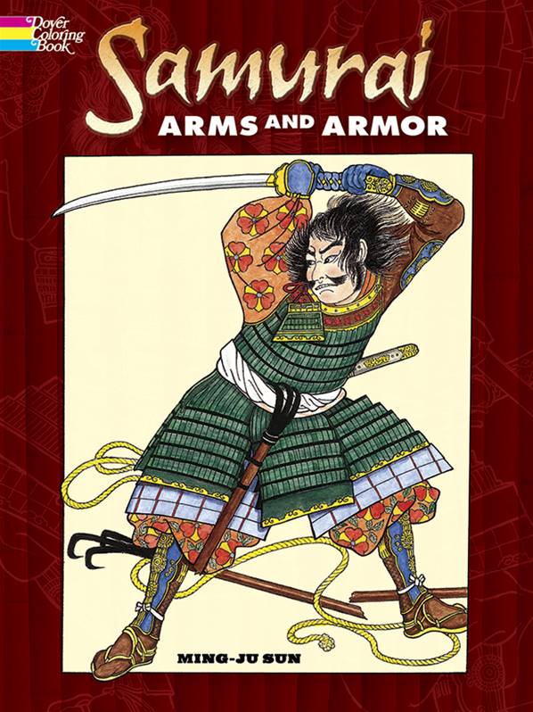 Samurai Arms and Armor Dover Coloring Book - Dover Books