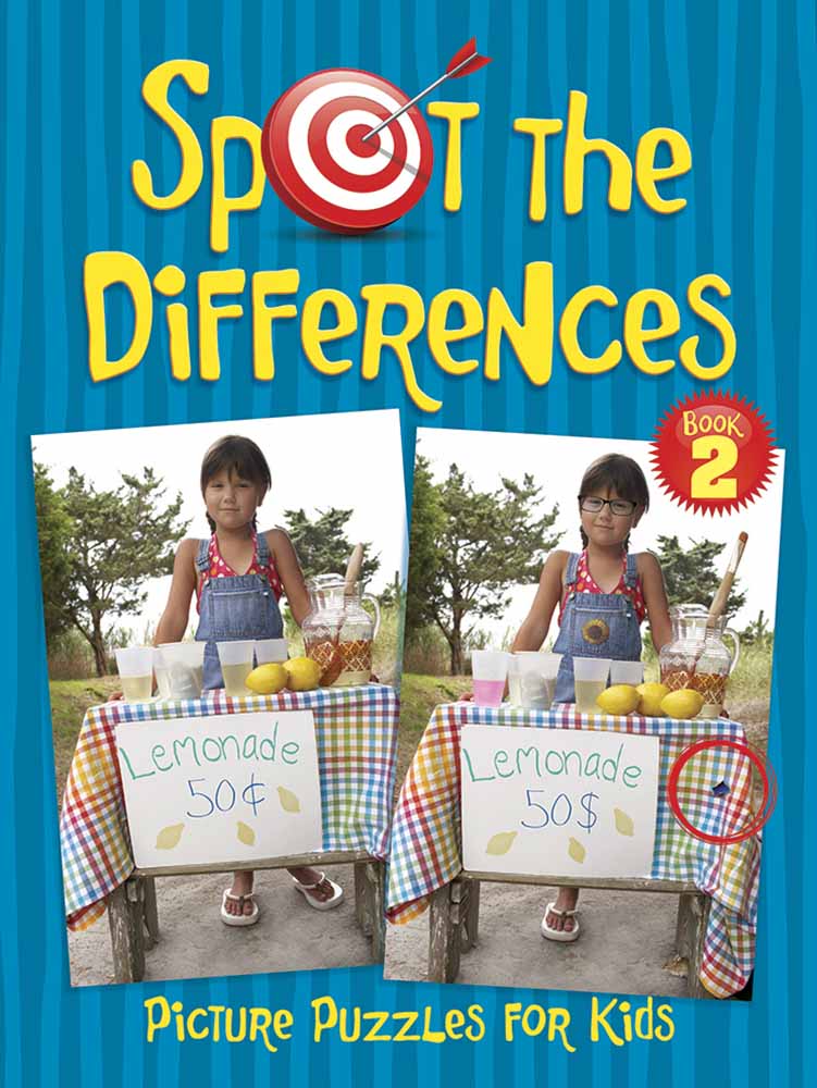 Spot the Differences Picture Puzzles for Kids 2 - Dover Books