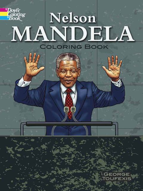 Nelson Mandela Coloring Book - Dover Books