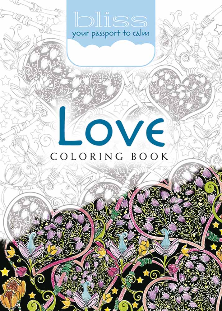 BLISS Love Coloring Book - Dover Books