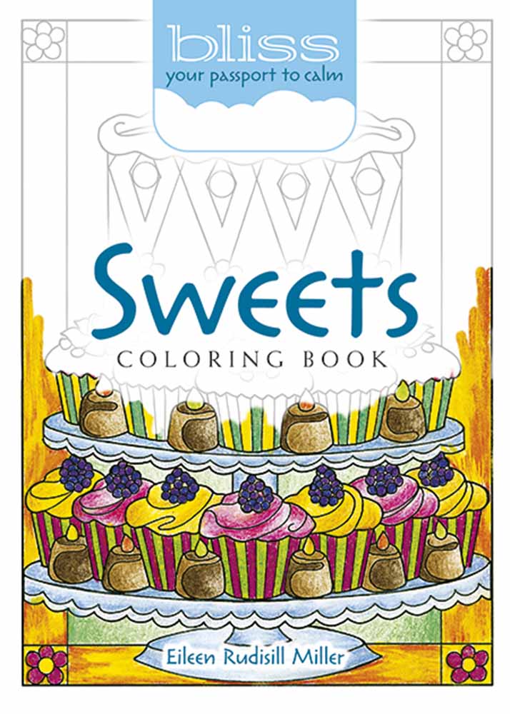 BLISS Sweets Coloring Book - Dover Books