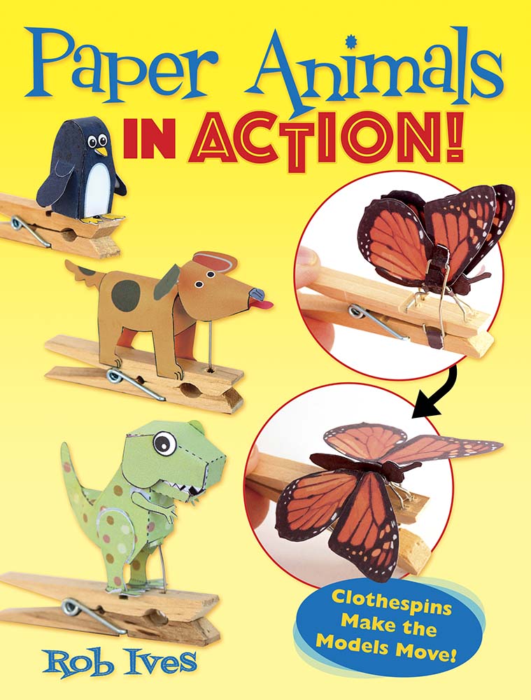 Paper Animals in Action! - Dover Books