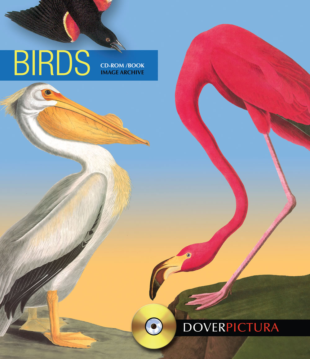 Birds - CD Rom and Book - Pictura Series - Dover Books