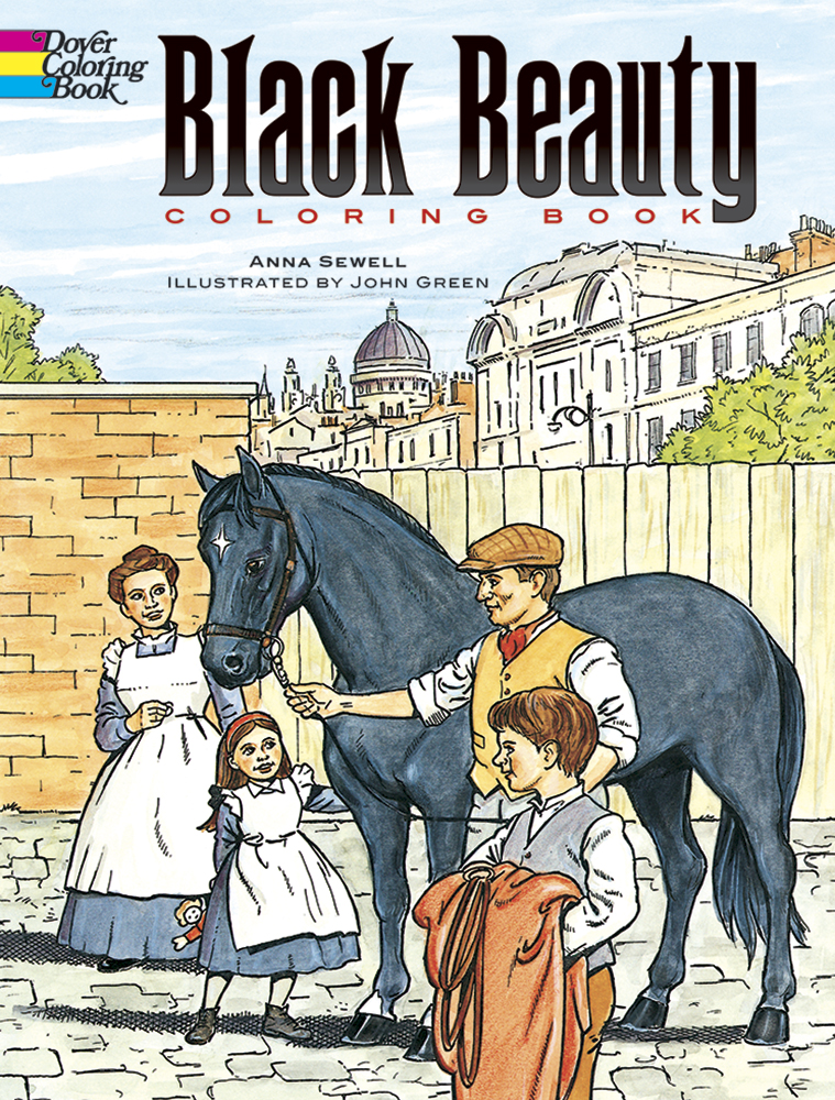 Black Beauty Coloring Book - Dover Books