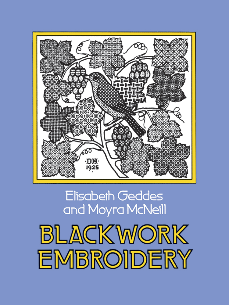 Blackwork Embroidery - Dover Books