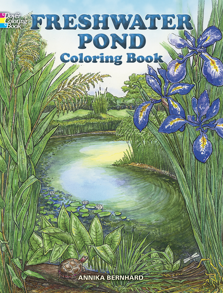 Freshwater Pond Coloring Book - Dover Books