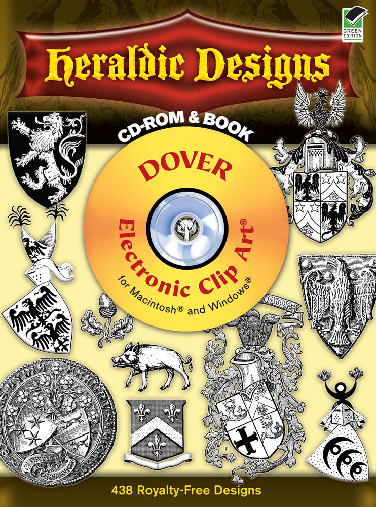 Heraldic Designs CD-ROM and Book - Dover Books