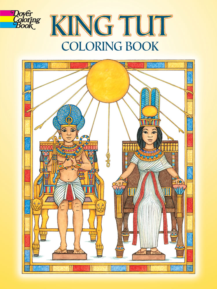 King Tut Coloring Book - Dover Books