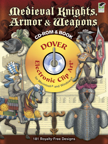 Medieval Knights, Armor and Weapons CD-ROM and Book - Dover Books