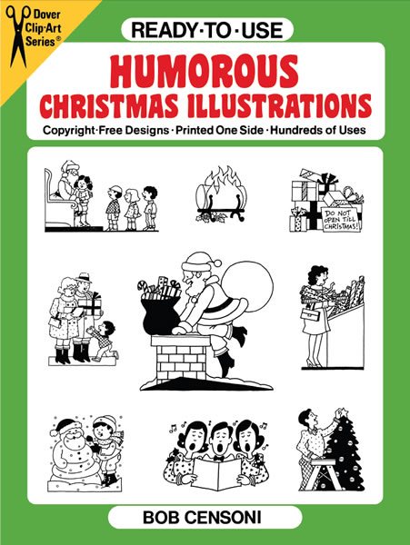 Ready-to-Use Humorous Christmas Illustrations - Dover Books